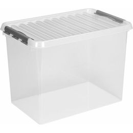 Sunware Aufbewahrungsbox für Regalsystem Q-Line 72 l mit Deckel Kunststoffbox