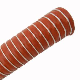 Schlauch24 - Silikon-Heißluftschlauch einlagig Meterware 76 mm - Rot