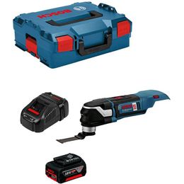 Multi-Cutter Bosch gop 18V-28 (1 x 5,0 Ah + GAL1880CV + L-Boxx 136)