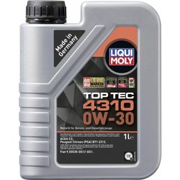 Liqui Moly - Motoröl Top Tec 4310 0W-30 1 l Motoröle