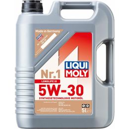 Liqui Moly - Motoröl Nr.1 Longlife iii 5W-30 5 l Motoröle