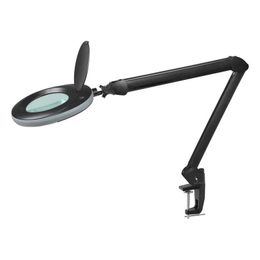 Led Lupenleuchte 721X-MKIII, Lupen-Ø 125 mm, 3 Dioptrien, schwarz - Lumeno