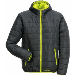 Planam - Lizard Jacke Outdoor marine/grün Größe l - blau