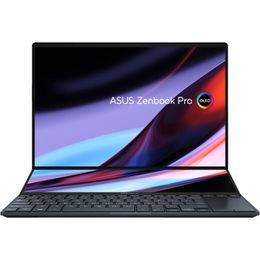 ASUS ZenBook Pro 14 Duo OLED UX8402VV-P1021W, Gaming Notebook, mit 14,5 Zoll Display Touchscreen, Intel® Core™ i9,i9-13900H Prozessor, 32 GB RAM, 2 TB SSD, NVIDIA GeForce RTX™ 4060, Schwarz, Windows 11 Home (64 Bit)
