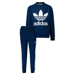 Adidas Kinder Marineblau Zweiteiler