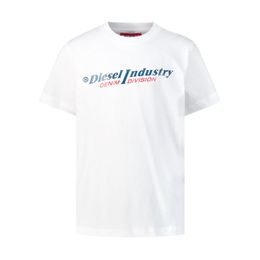 Diesel Kinder Wei&szlig; T-Shirt f&uuml;r Jungen
