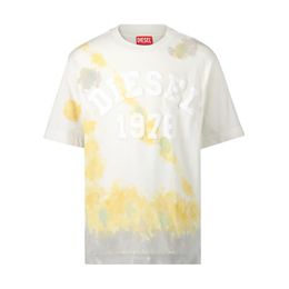 Diesel Kinder Cremewei&szlig; T-Shirt f&uuml;r Jungen