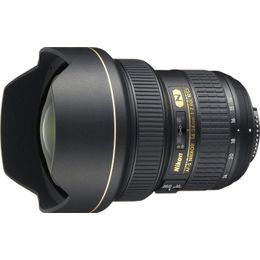 Nikon AF-S NIKKOR 14-24 mm 1:2.8G ED Objektiv, (CL-M3), schwarz