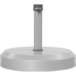 Doppler® Betonschirmständer, für Stöcke bis Ø 26 mm, 1 tlg., silberfarben