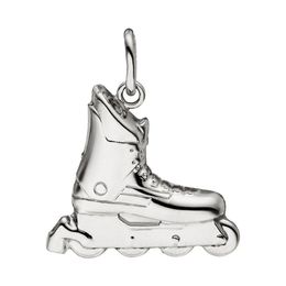 Jobo Kettenanhänger Anhänger Inline-Skate, 925 Silber, silberfarben