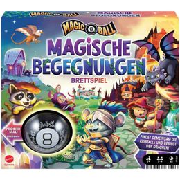 Mattel games Spiel, Familienspiel Magic 8 Ball - Magische Begegnungen, bunt