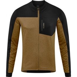 Cube ATX Trikot Full Zip CMPT Langarm brown'n'black M