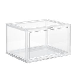 Songmics Schuhboxen, 6er Set, 36 x 28 x 22 cm, transparent