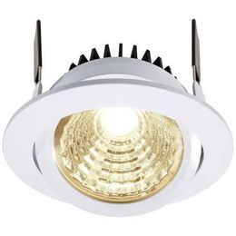 Deko Light 565308 COB-68 LED-Einbauleuchte EEK: G (A - G) LED fest eingebaut 12 W Signalweiß (RAL 9003)