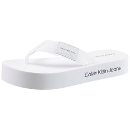 Calvin Klein Jeans DAY 1T Zehentrenner für den Sommer, weiß
