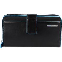 Piquadro Blue Square Geldbörse RFID Leder 17,5 cm schwarz