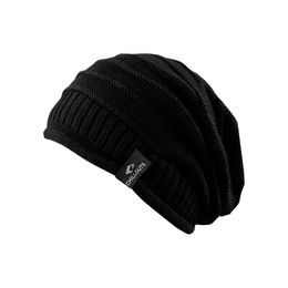 Chillouts Beanie Oversize-Style, schwarz