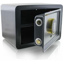 BITUXX - DesignSafe Tresor Wandsafe Wandtresor Schranktresor Elektronisch Maße(B/H/T): 355mm x 255mm x 250mm Türstärke: 3 mm Grau