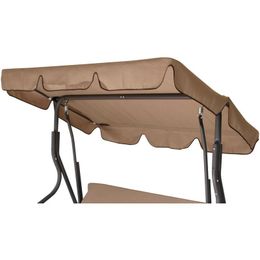 DEGAMO - Dachplane für Hollywoodschauk florida 170x110cm, cremefarben - creme