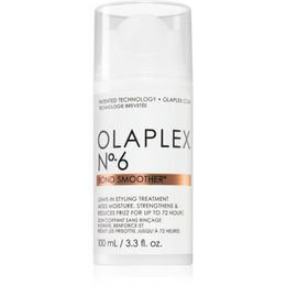 Olaplex N°6 Bond Smoother Feuchtigkeit spendende Stylingcreme gegen strapaziertes Haar mit Pumpspender 100 ml