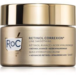 Roc Retinol Correxion Line Smoothing Feuchtigkeitscreme mit Hyaluronsäure 50 ml