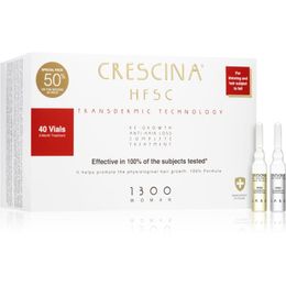 CRESCINA® Crescina Transdermic 1300 Re-Growth and Anti-Hair Loss Pflege zur Förderung des Haarwachstums und gegen Haarausfall für Damen 40x3,5 ml