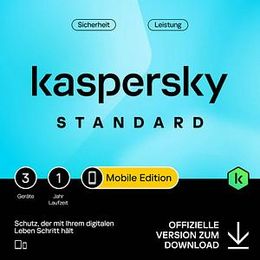 Kaspersky Mobile Security Standard Sicherheitssoftware Vollversion (Download-Link)
