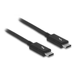 Delock Thunderbolt 3 USB-C-Stecker Kabel 5A 1,5 m schwarz
