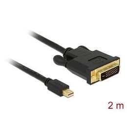 Delock Mini-DisplayPort 1.1/DVI Kabel 2,0 m schwarz