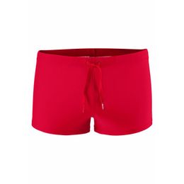 Bench. Herren Boxer-Badehose mit Logodruck rot 5, N-Gr