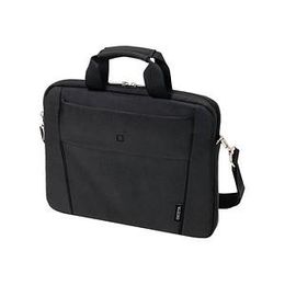 Dicota Laptoptasche Slim Case BASE Recycling-PET schwarz D31304 bis 35,8 cm (14,1 Zoll)