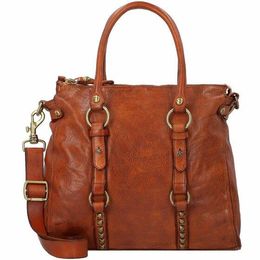 Campomaggi Handtasche Leder 32 cm cognac