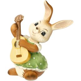 Goebel Osterhase Hasenmädchen - Gitarrenklang (1 St), Sammelfigur aus Steingut, bunt