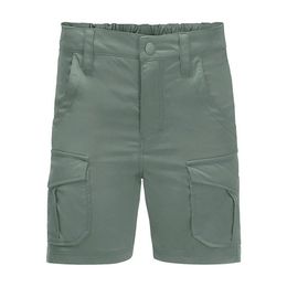 Jack Wolfskin Cargoshorts TREASURE HUNTER SHORTS KIDS, grün