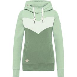 Kapuzensweatshirt Ragwear "TREGA" Gr. S (36), grün (mint) Damen Sweatshirts