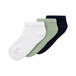 name it - Sneakersocken NMMVILUM 3er Pack in dark sapphire, Gr.19-21