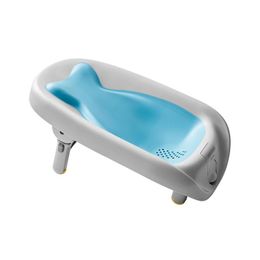 SKIP HOP Baby-Badewanne MOBY klappbar in grau/blau