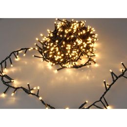 Spetebo LED Lichterkette EXTRA warm weiß - 30 m / 1500 LED - Weihnachtsbaum Deko Beleuchtung für Außen und Innen