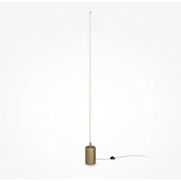 Maytoni - Flow Moderne dimmbare LED-Stehleuchte Messing