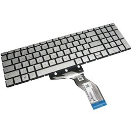 TRADESHOP Trade-shop - Original Laptop Notebook Tastatur Deutsch qwertz für hp Pavilion 17-AK 17-ak040ng 17G-BR 250 G6 255 G6 256 G6 Beleuchtung Backlit