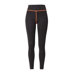 ABOUT YOU Leggings 'Shannon' Damen Gr&ouml;&szlig;e XXL orange / schwarz