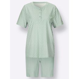 w&auml;schepur w&auml;schepur Damen Shortys in Single Jersey-Qualit&auml;t, apricot + kalkmint, Gr&ouml;&szlig;e 52/54