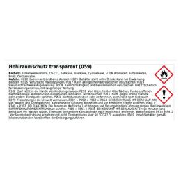 Brehma - 6x Hohlraumschutz Hohlraumversiegelung transparent Spray 500ml