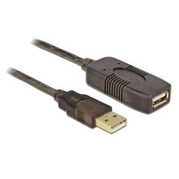 Delock USB 2.0 A Kabel Verlängerung 30,0 m schwarz, 1 St.