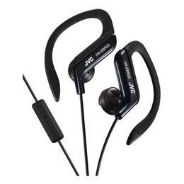 JVC in-ear sports headphones with remote control and microphone
