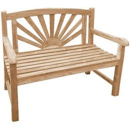 Garden Pleasure Gartenbank Marisa 940291 braun Holz 110,0 cm