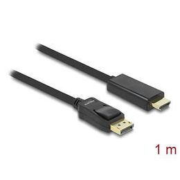 Delock DisplayPort 1.1/High Speed HDMI Kabel 1,0 m schwarz