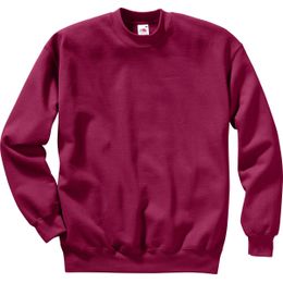 Fruit of the Loom Damen Sweatshirt weinrot, Gr&ouml;&szlig;e 8