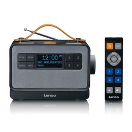 Lenco PDR-065 DAB+/FM-Radio mit Akku und Dockingstation, Bluetooth