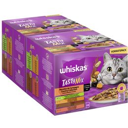 whiskas TASTY MIX Portionsbeutel Multipack Country Collection in Sauce 24 x 85g